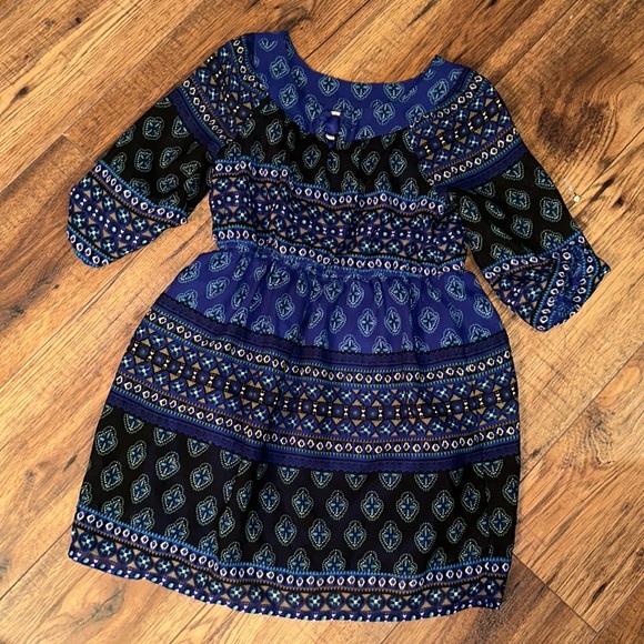 Route 66 | Dresses | Girls Patterned Dress | Poshmark